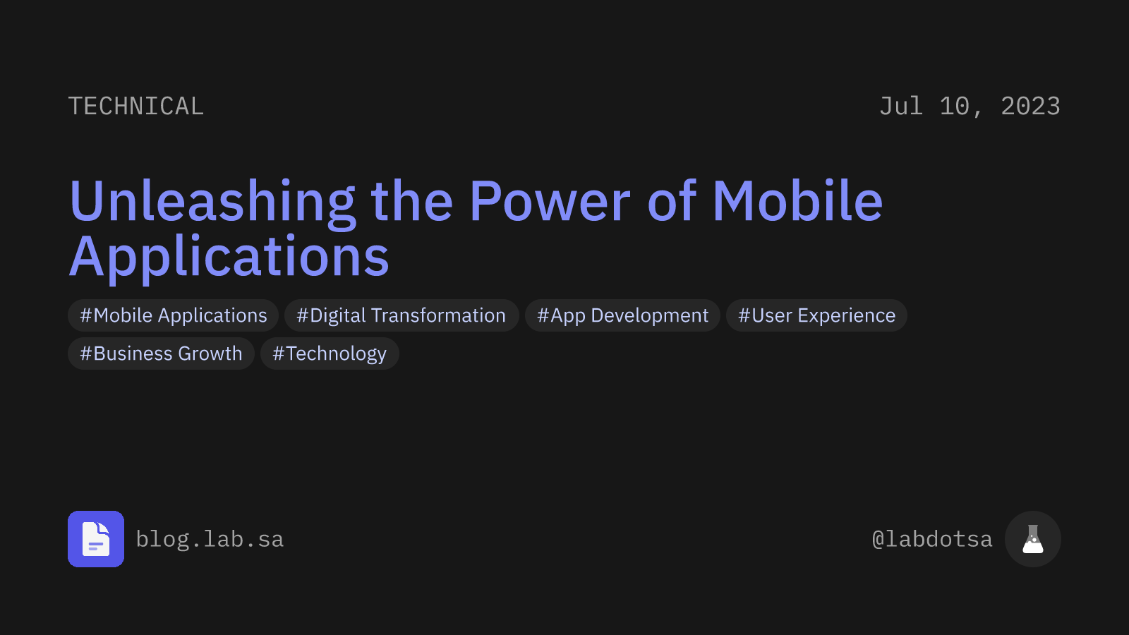 Unleashing the Power of Mobile Applications