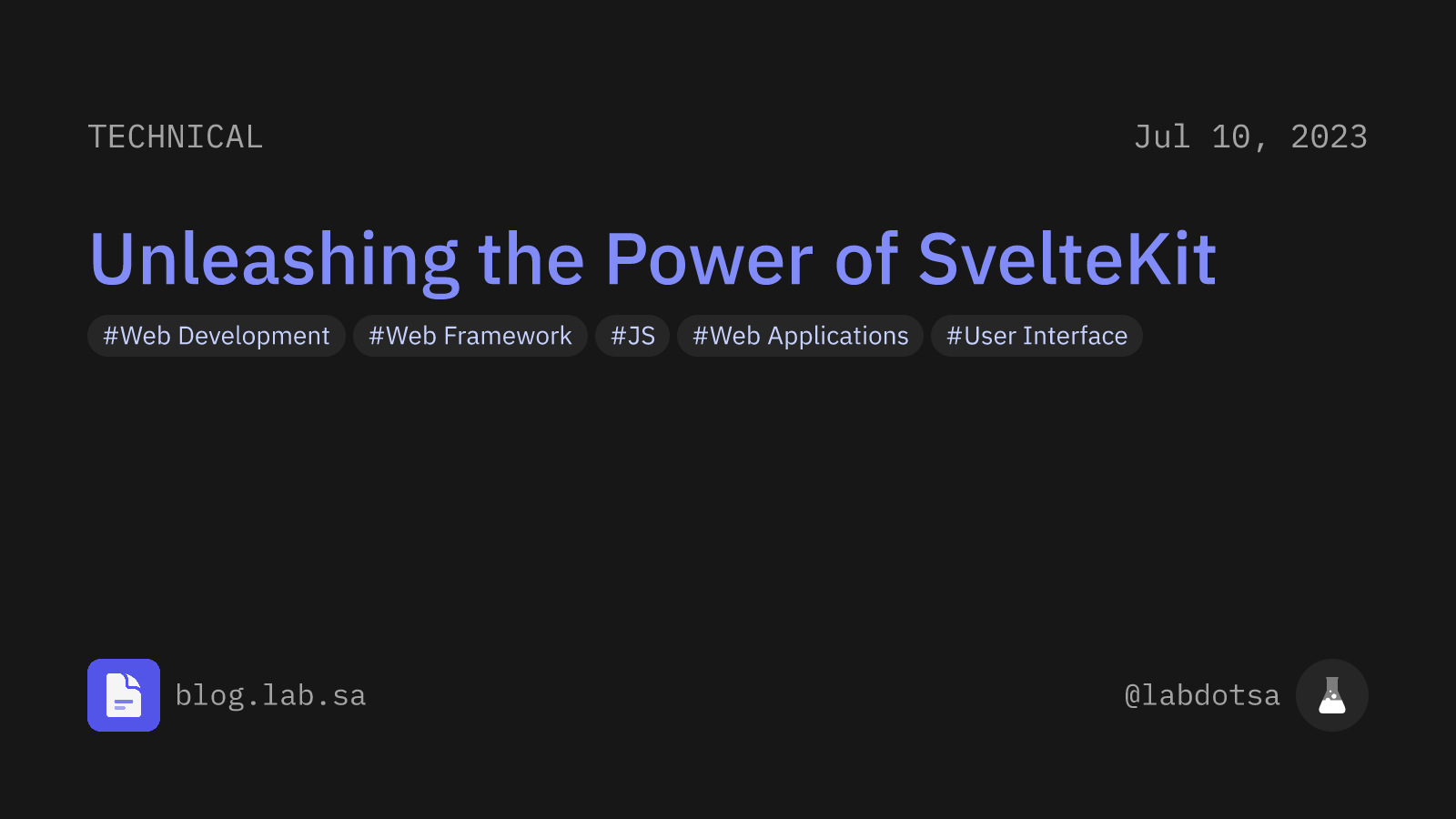 Unleashing the Power of SvelteKit