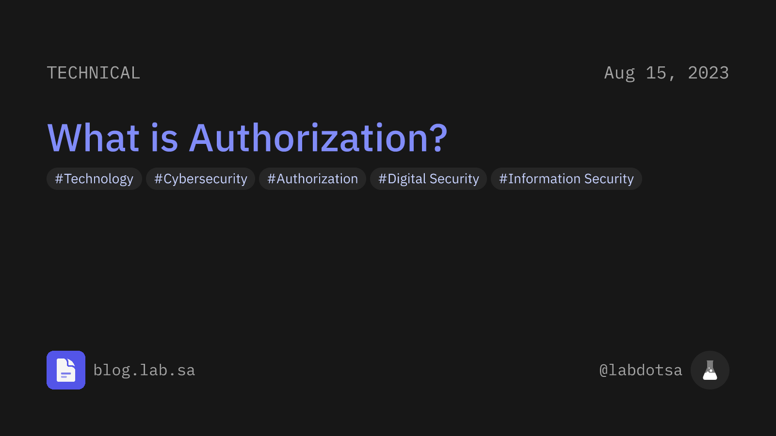 What is Authorization? What is Authorization?